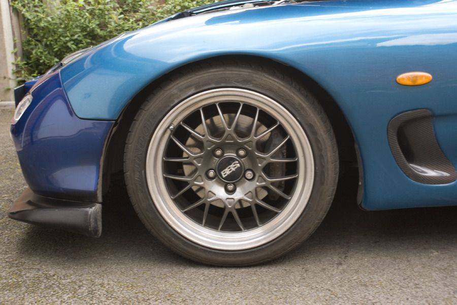 RX7 BBS wheels w/ 255/40 rubber